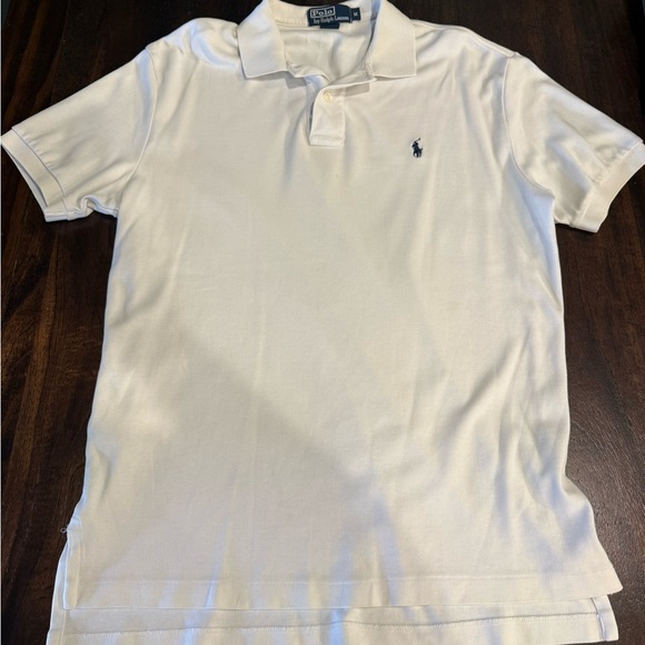 Ralph Lauren | Shirts | Ralph Lauren Mens Cream Polo Shirt | Poshmark